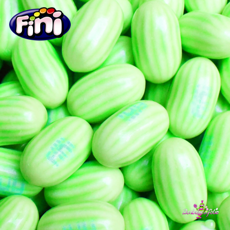 Chewing-gum melon au cœur acidulé